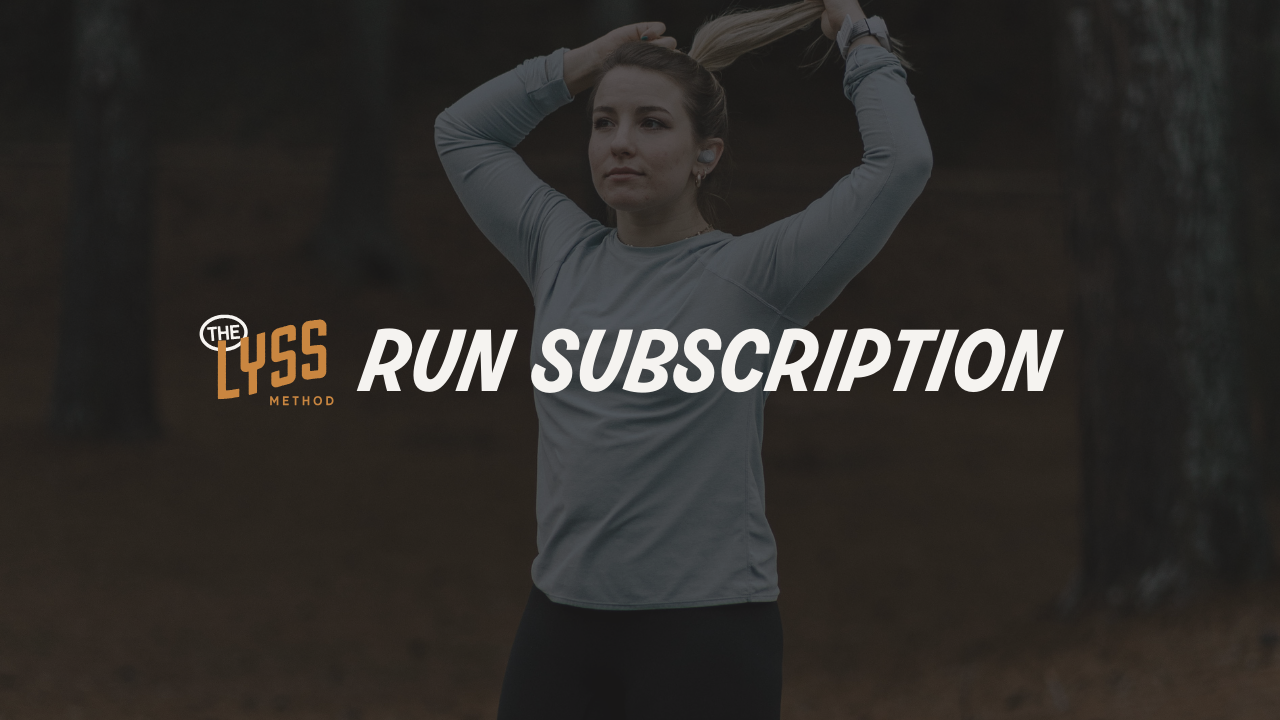 RUN - MONTHLY MEMBERSHIP - The Lyss Method Work Space (Coaches)