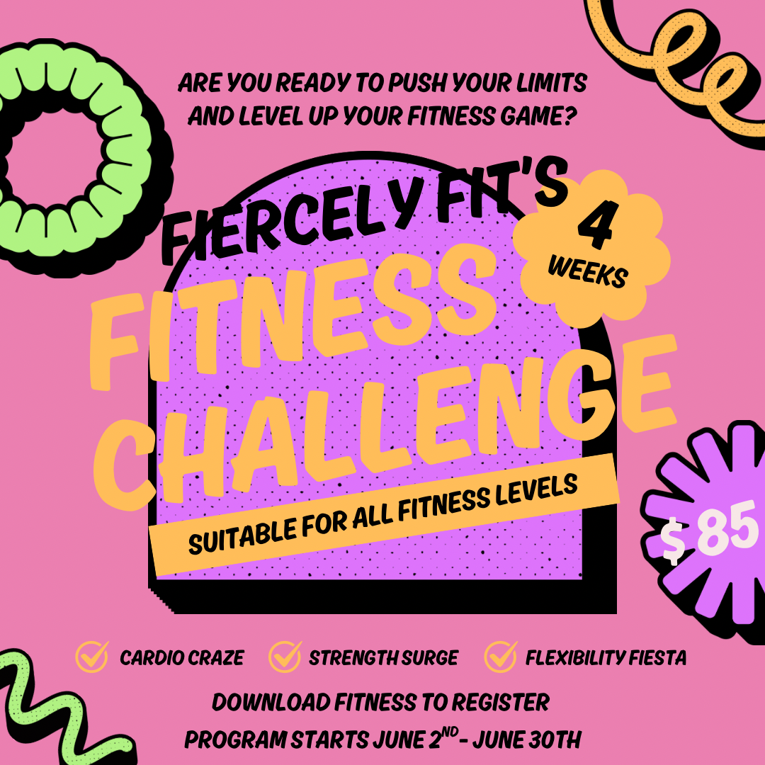 Summer Fitness Challenge - Fiercely Fit Health and Activewear